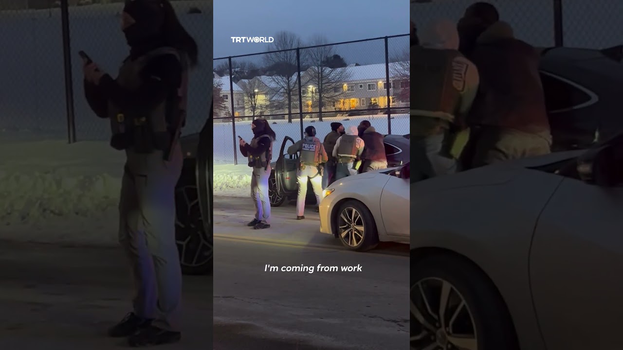 ICE agents detain law enforcement recruit - World News