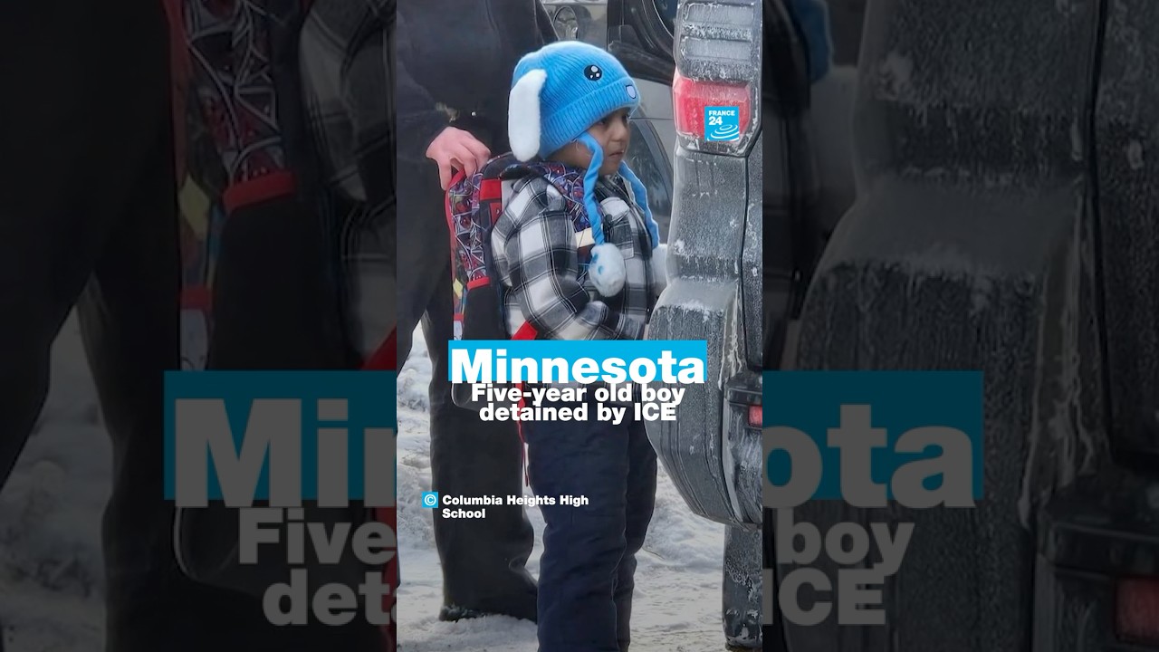 Minnesota: Five-year old boy detained by ICE • FRANCE 24 English ...