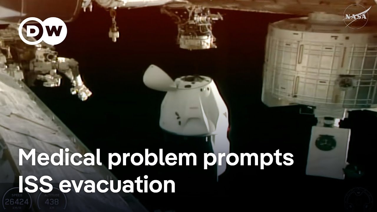 NASA evacuates ISS crew in first ever such evacuation | DW News - World ...