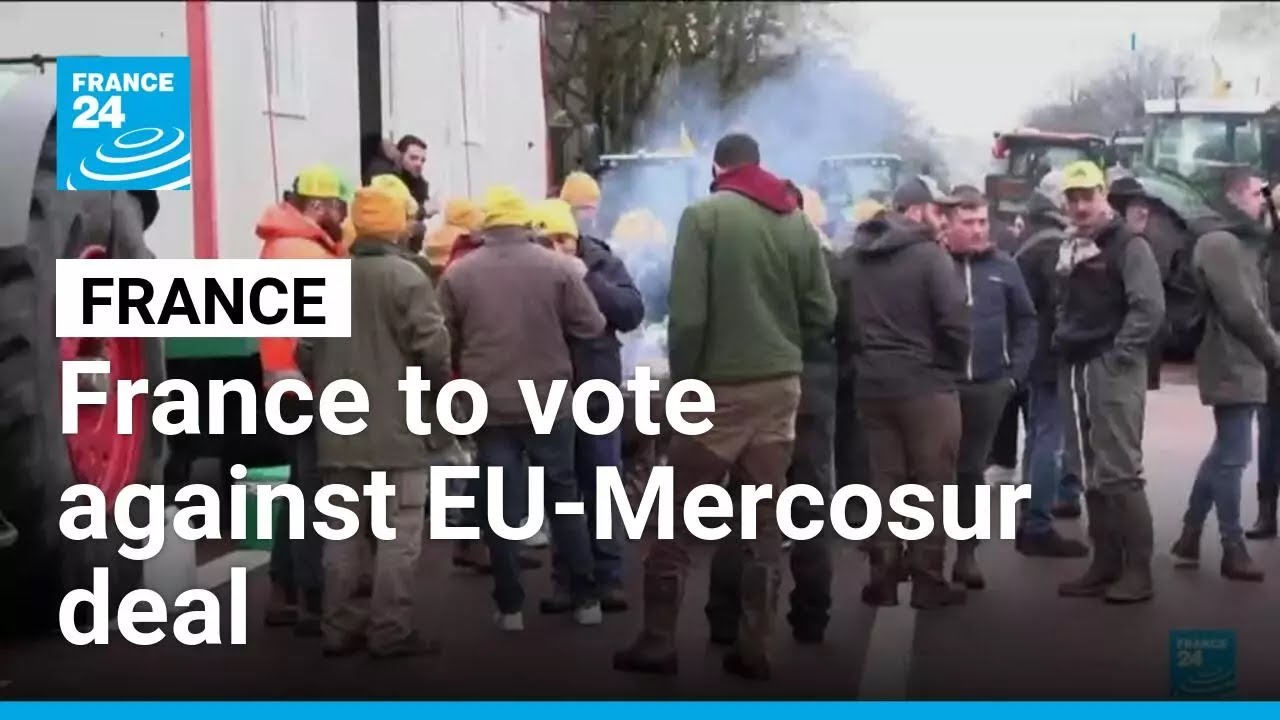President Macron says France to vote against EU-Mercosur deal • FRANCE ...
