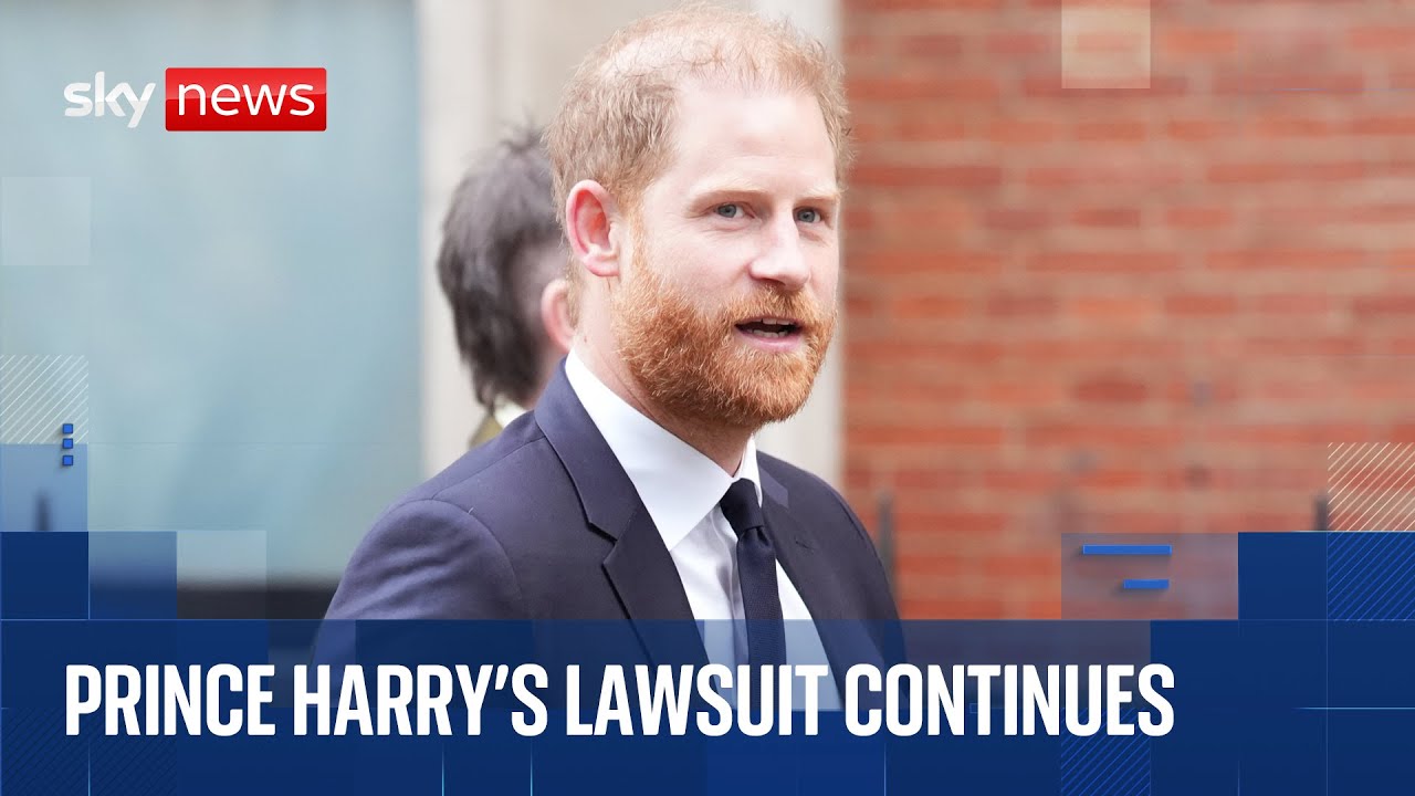 Prince Harry arrives at court to give evidence in Daily Mail trial ...