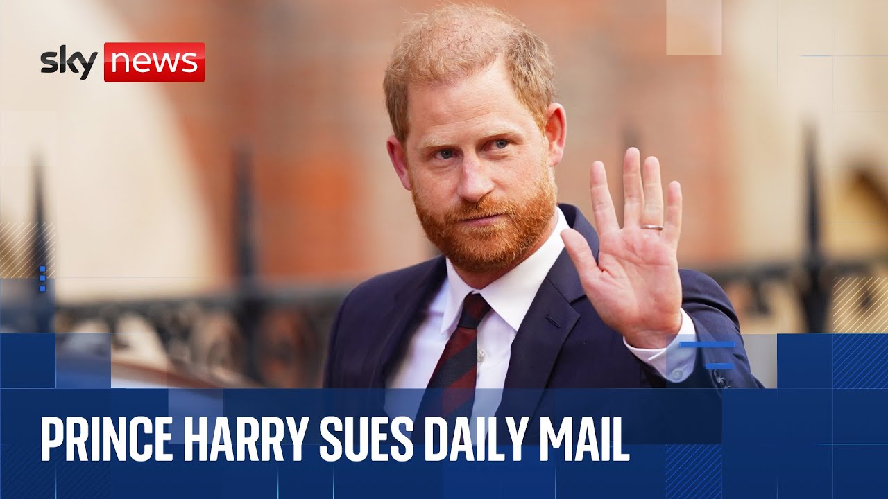 Prince Harry in court for first day of Daily Mail publisher lawsuit ...