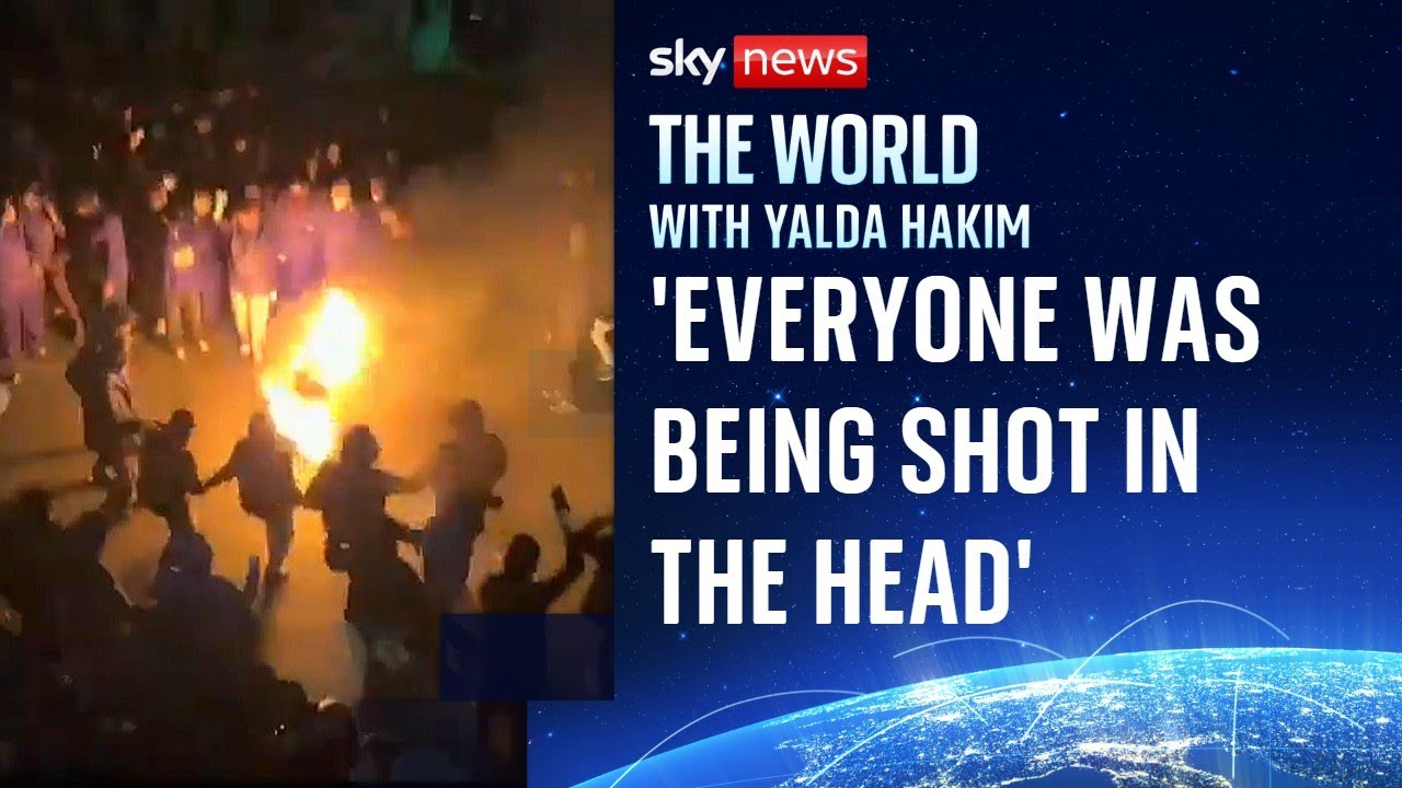 Protester who fled Iran says Tehran felt like a warzone during protests ...