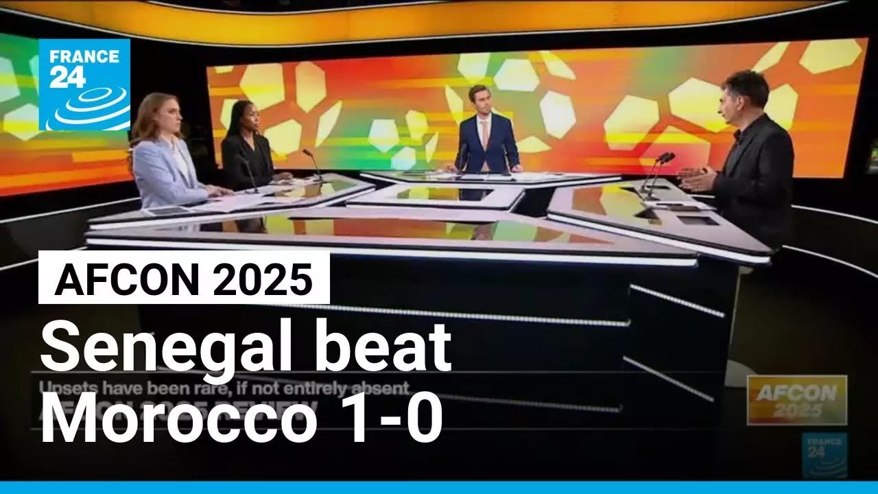 Senegal beat Morocco 1-0 in chaotic AFCON 2025 final • FRANCE 24 ...