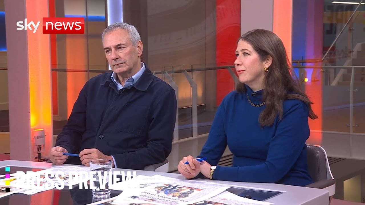 Sky News Press Preview | Monday 5 January 2026 | Kevin Maguire and ...