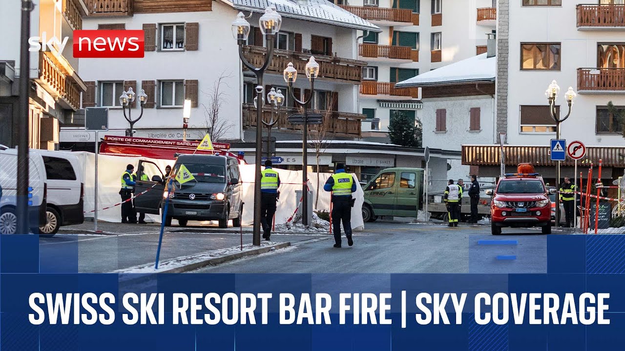 Switzerland fire latest: Fire 'started from sparkler candles', official ...