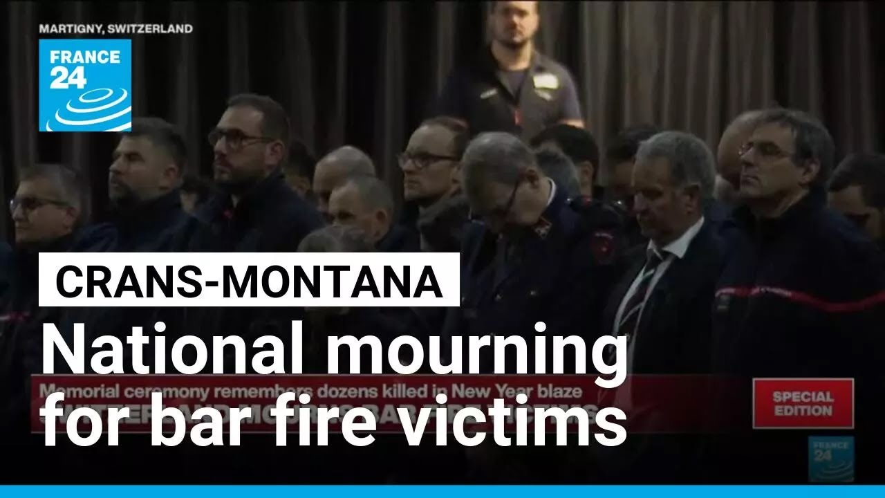 Switzerland holds memorial service during day of national mourning ...