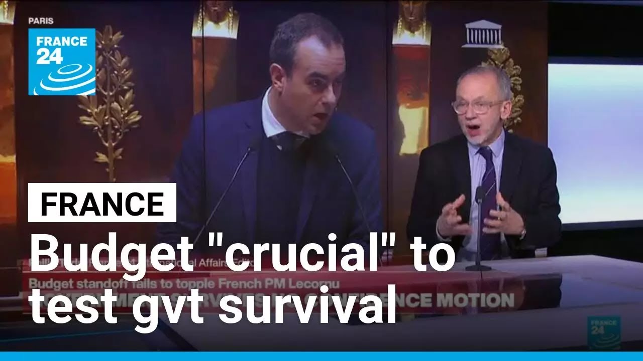 "The French budget has been crucial in seeing if the government will ...