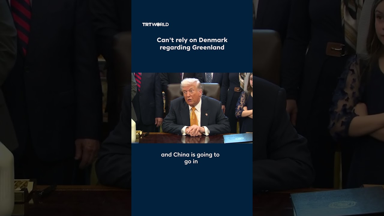 Trump insists US should control Greenland for security - World News