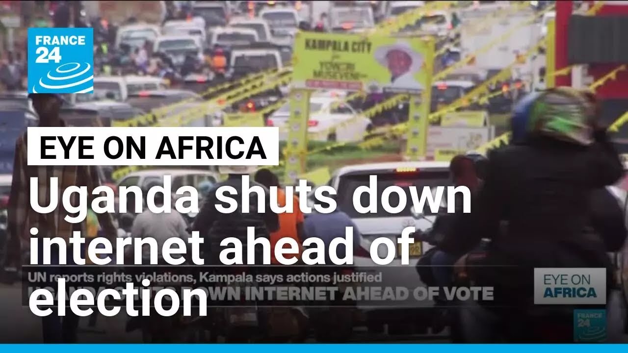Uganda shuts down internet ahead of election • FRANCE 24 English ...