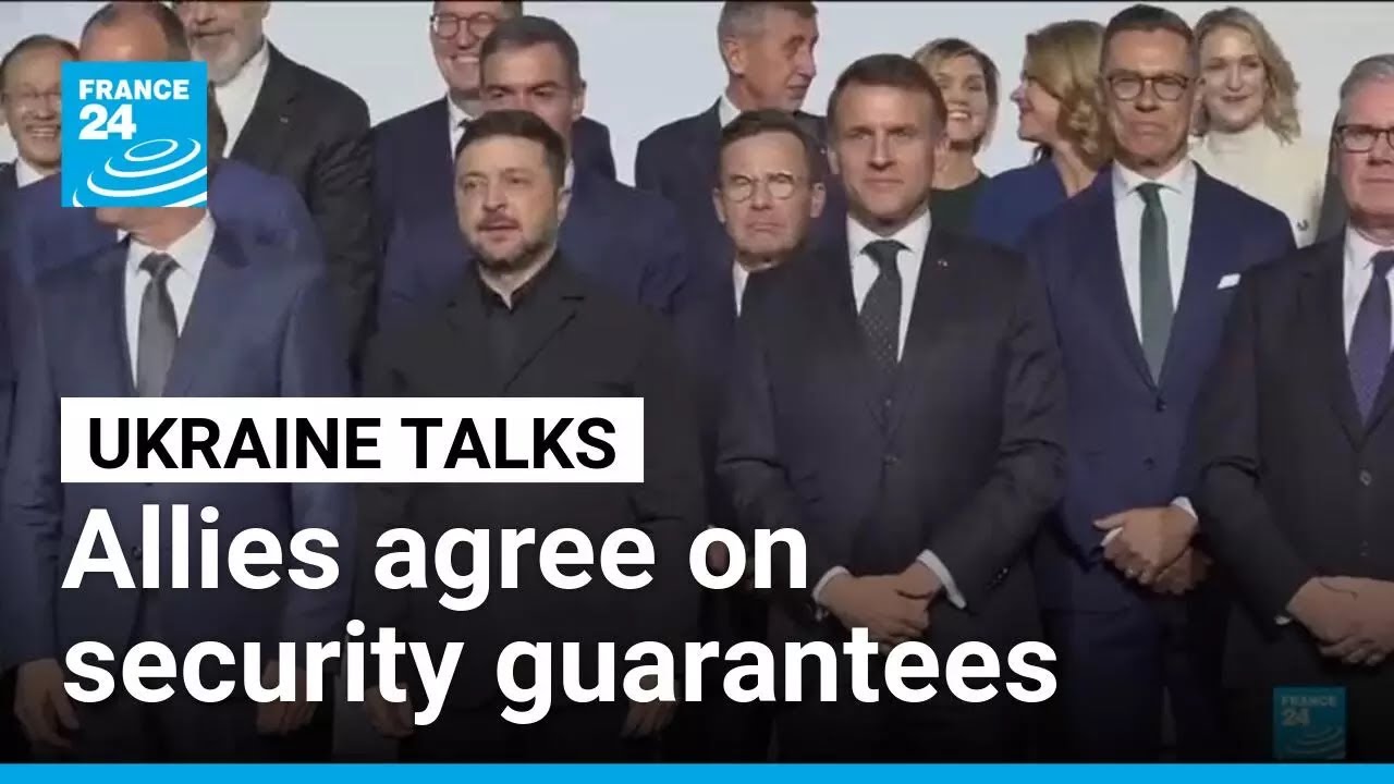 Ukraine allies agree on security guarantees in case of a ceasefire ...