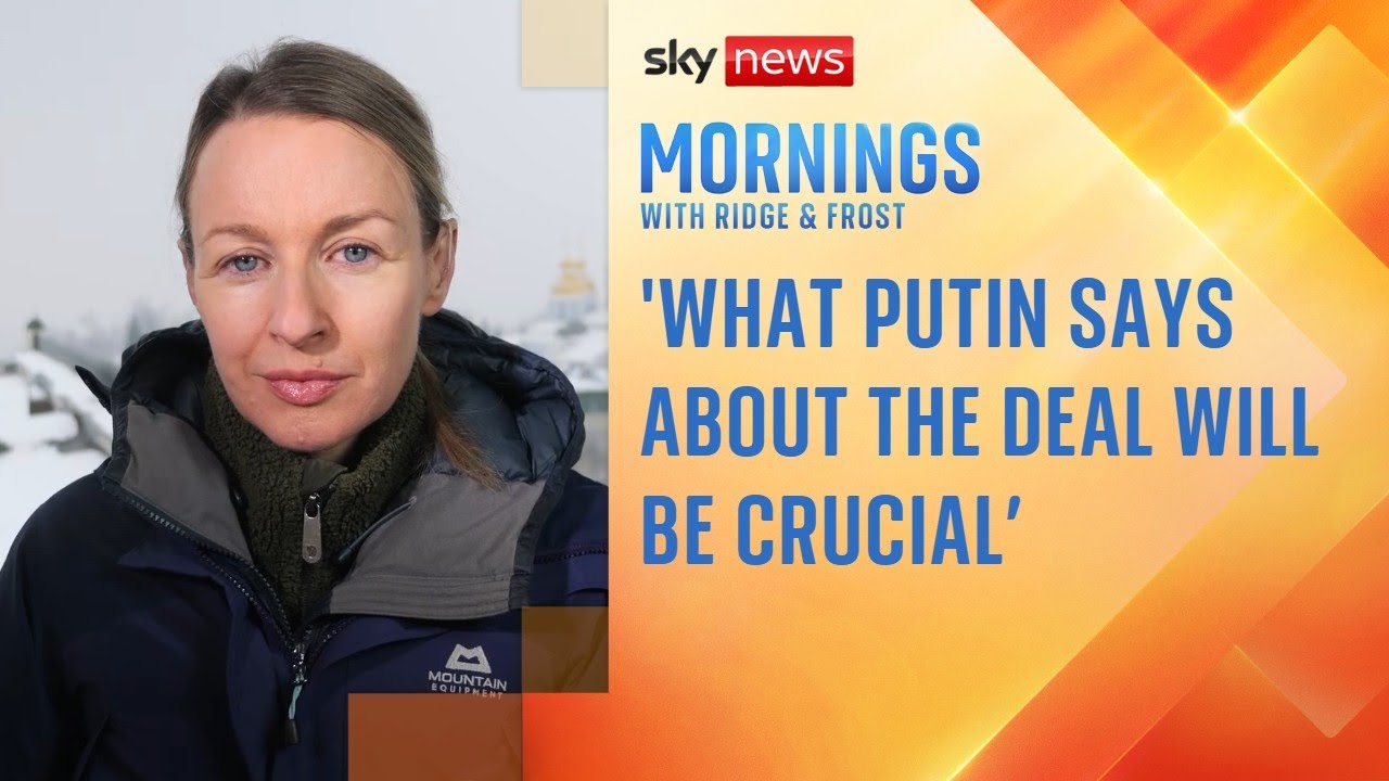 US envoy says Ukraine peace deal is down to one issue | Sky analysis ...