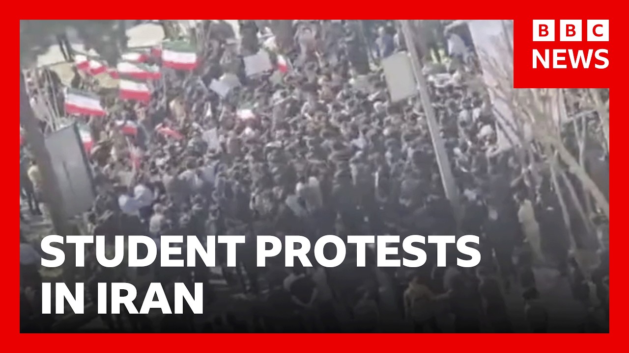 Iran students stage first large anti-government protests since deadly ...