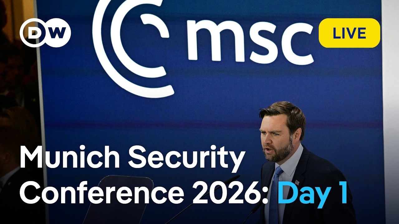 Live: Munich Security Conference 2026 — Day 1 | DW News - World News
