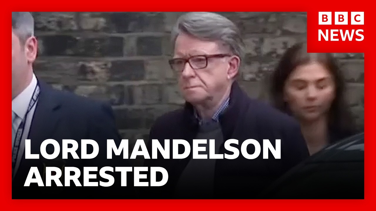 Lord Mandelson arrested after claims he shared financial information ...