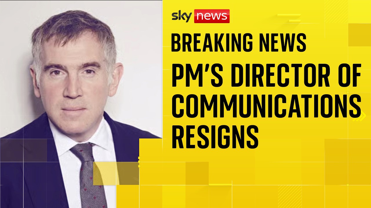 Tim Allan resigns as director of communications - World News