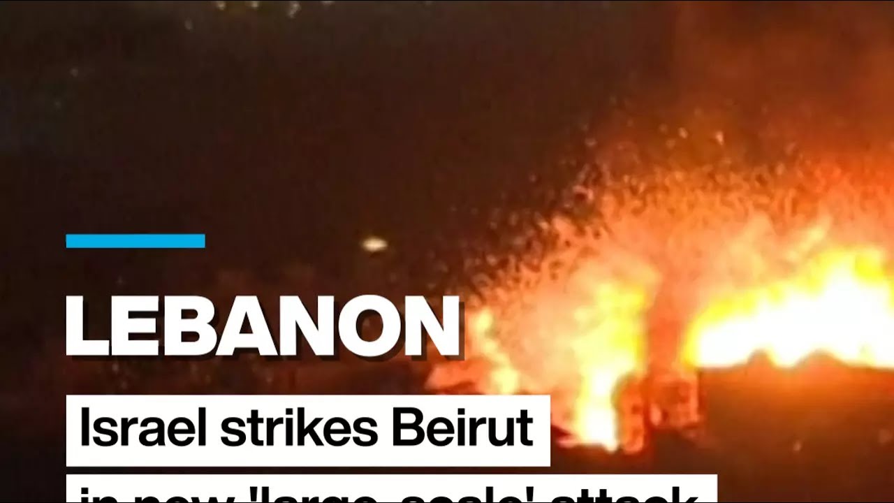 Lebanon: Israeli strikes Beirut in new 'lage-scale' attack • FRANCE 24 ...
