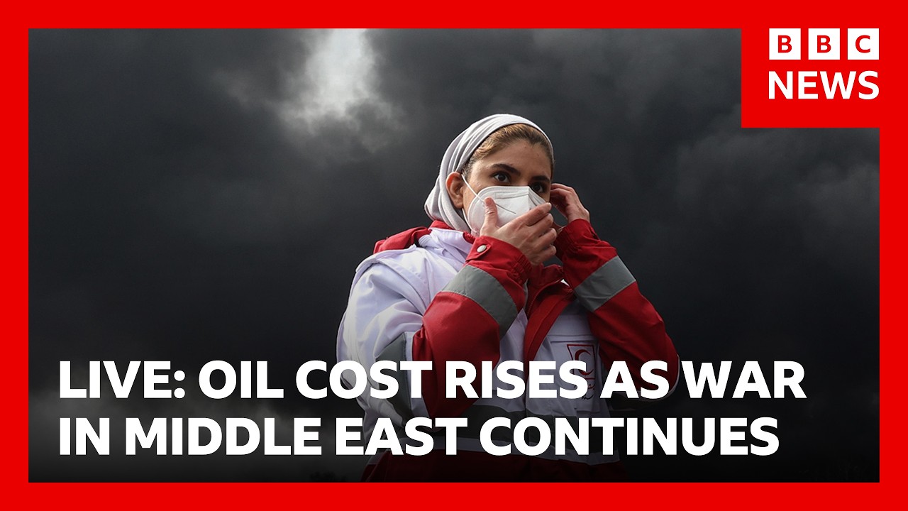Oil price passes $100 a barrel as war in Middle East continues | BBC ...