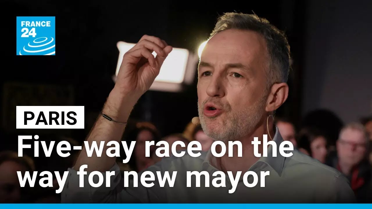 Paris looks at five-way race for new mayor • FRANCE 24 English - World News