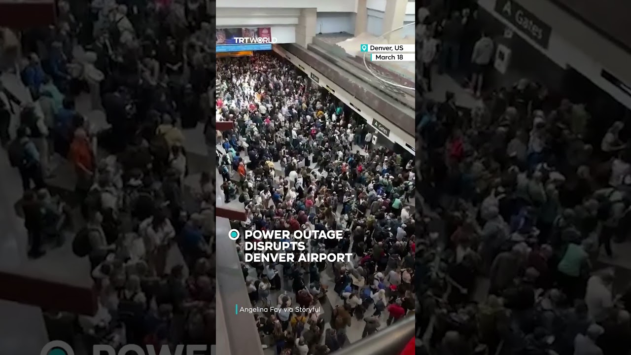 Power outage at Denver Airport leaves thousands stranded - World News