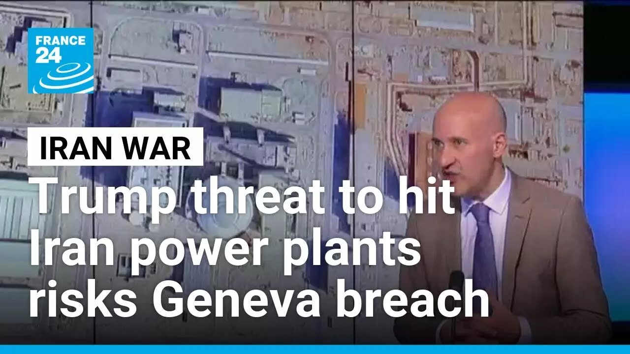 Trump threat to hit Iran power plants could violate Geneva Conventions ...