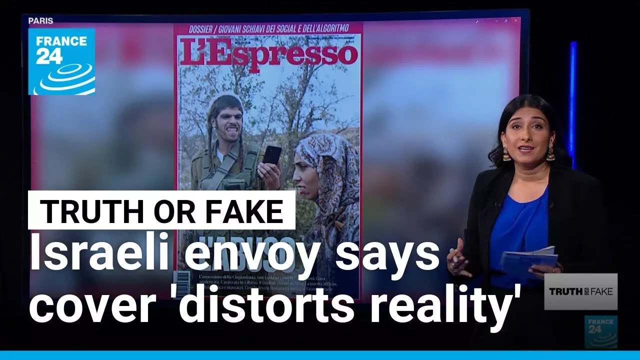 'L’Abuso': Real Italian magazine cover of Israeli settler sparks online ...