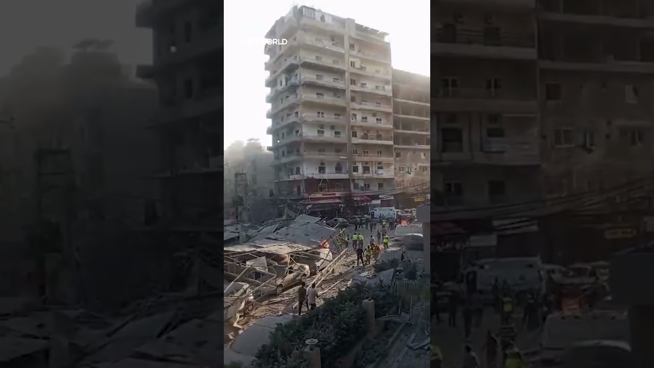 Heavy Israeli strikes near Jabal Amel Hospital in Lebanon - World News